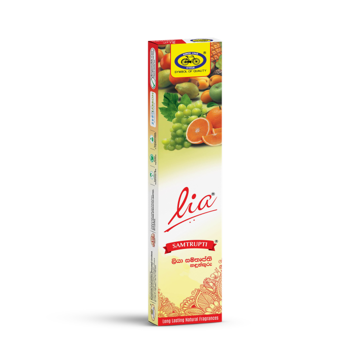 Lia Incense Sticks - Fruit - 6 Packets | Daraz.lk