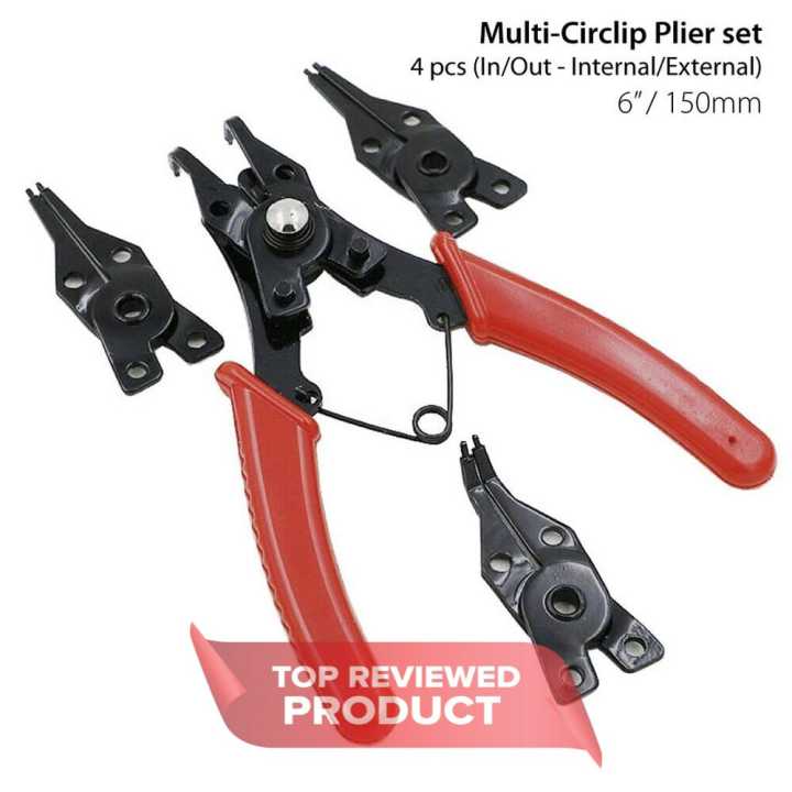 Multi Circlip Plier Set - 4 pcs | Daraz.lk