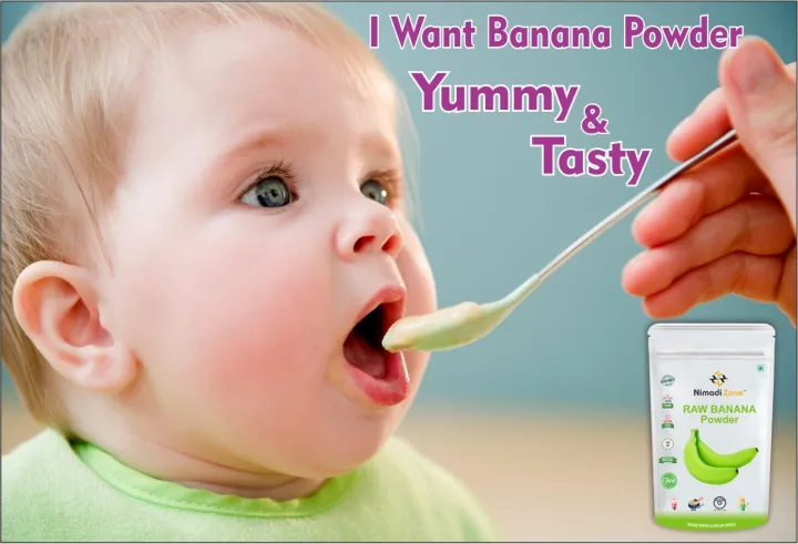 Nimadi Zone Raw Banana Powder | All Natural - 100 GM by Nimadi Zone ...