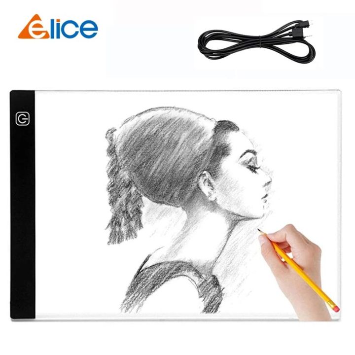 A4 Ultra-Thin Portable LED Light Box Tracer USB Power LED Artcraft ...