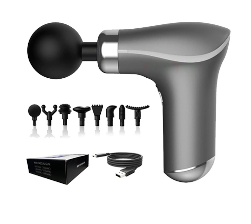 Compact Power Massage Gun - 8 Heads Vibration | Daraz.lk