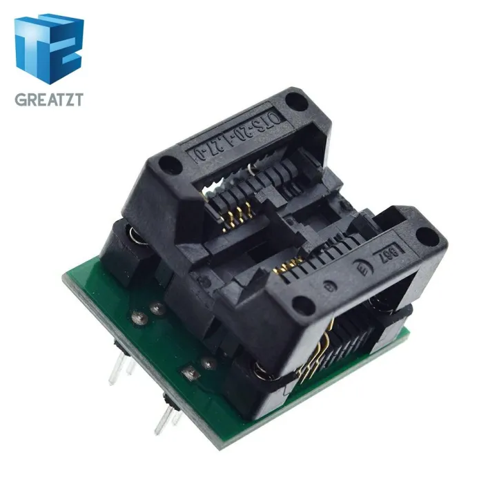 【VA VA VOOM】SOIC8 SOP8 to DIP8 Wide-body Seat Wide 200mil Socket Blue ...