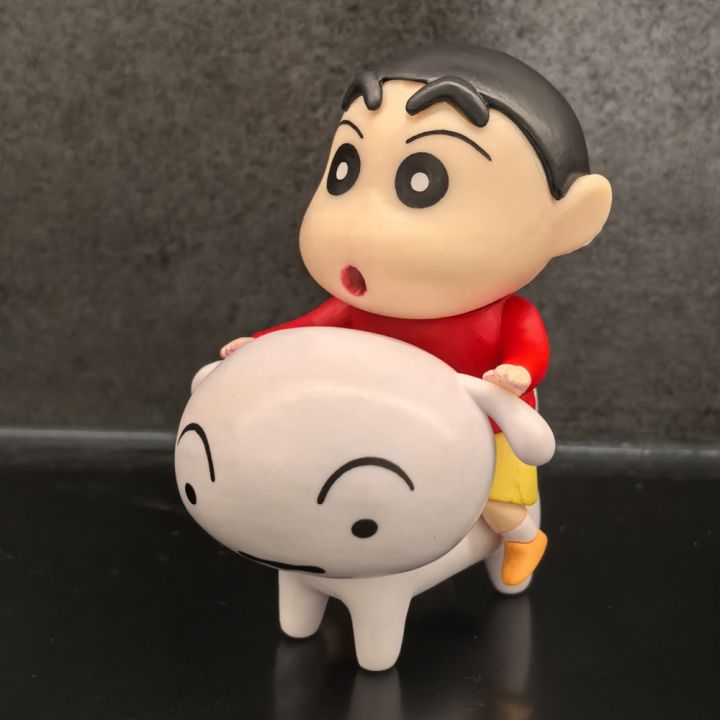 Creative Riding Nohara Shiro Crayon Shin-chan Figure Model Nohara ...