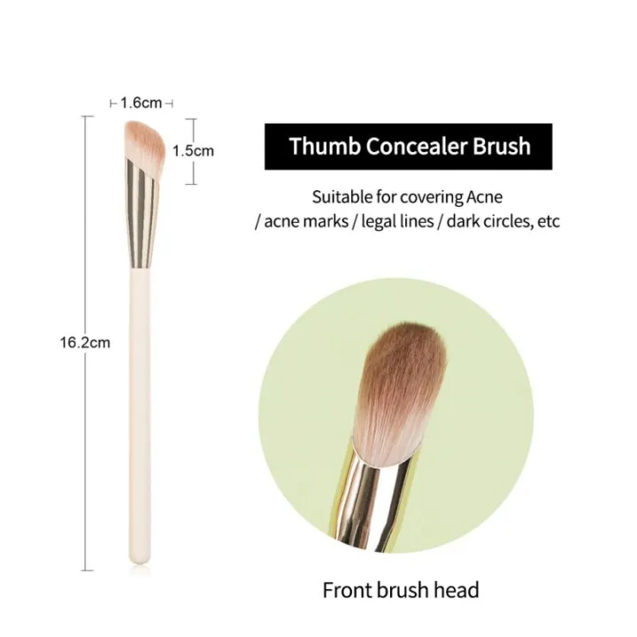 Rare Liquid Touch Foundation Brush Triangle Concealer Brul sh Face ...