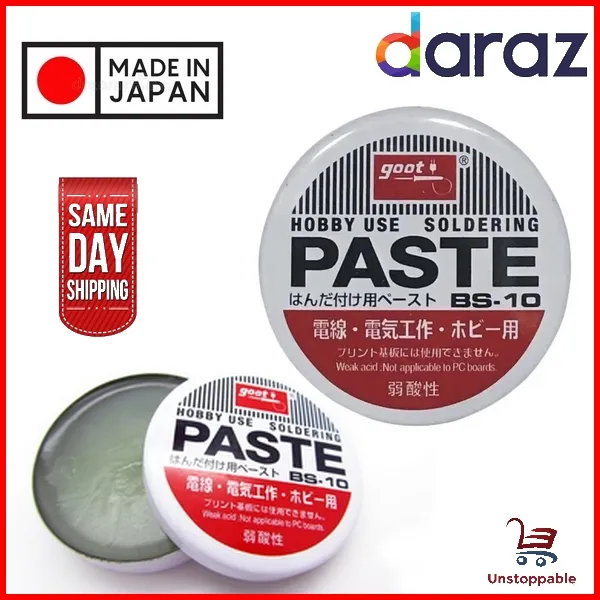 Soldering Paste Flux Japan goot 10g Silver Weak Acid Soldering Solder ...