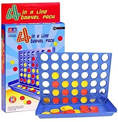 Connect 4 - Travel Pack Line Board Game Children's Educational Toys ...
