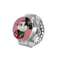 Cartoon Cute Finger Flip Mini Time-Reading Ring Watch Simple Couple ...