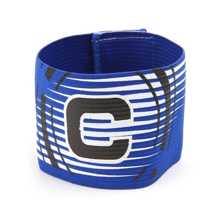 Football Captain Armband Elastic Adjustable Arm Band Leader Soccer ...
