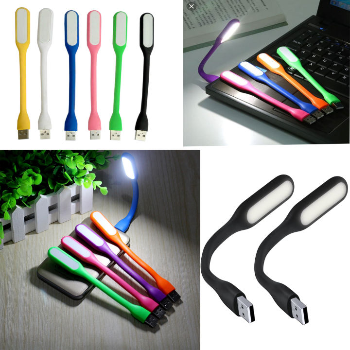 USB Light Portable USB 5V LED Reading Lamp Mini Book Light Foldable Camping Night Lights Table ...