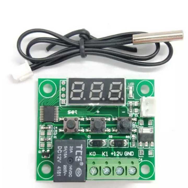 W1209 LED Digital Thermostat Temperature Control Thermometer thermostat Controller Switch Module ...