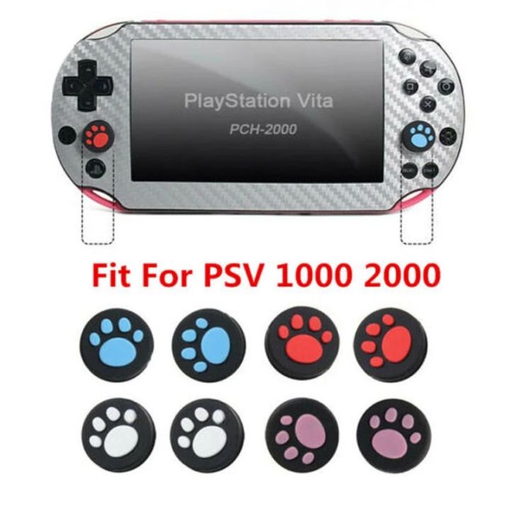 4pcs Cute Cat Paw Analog Thumb Grip Cover Protective Joystick Caps For ...