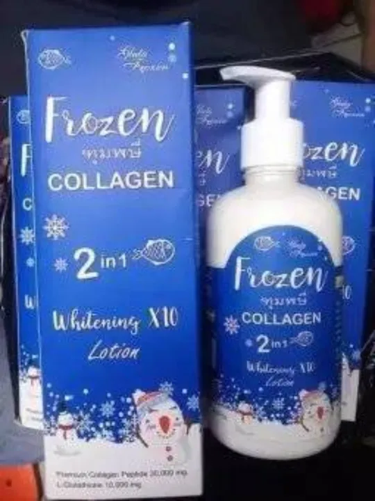Frozen Collagen 2 in 1 Body Lotion 500 ML Large Pack Made in Thailand ...