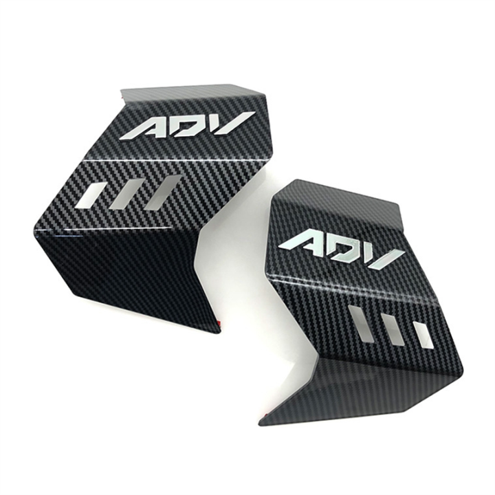 1Pair Motorcycle Side Spoiler Side Wind Front Fairing Protector Wing ...