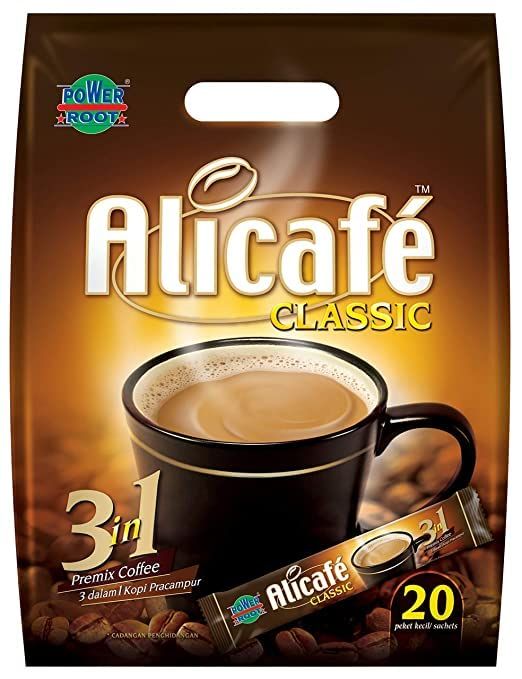 Alicafe Classic Coffee- Instant Coffee 3 in 1 (Ground Coffee Premix ...