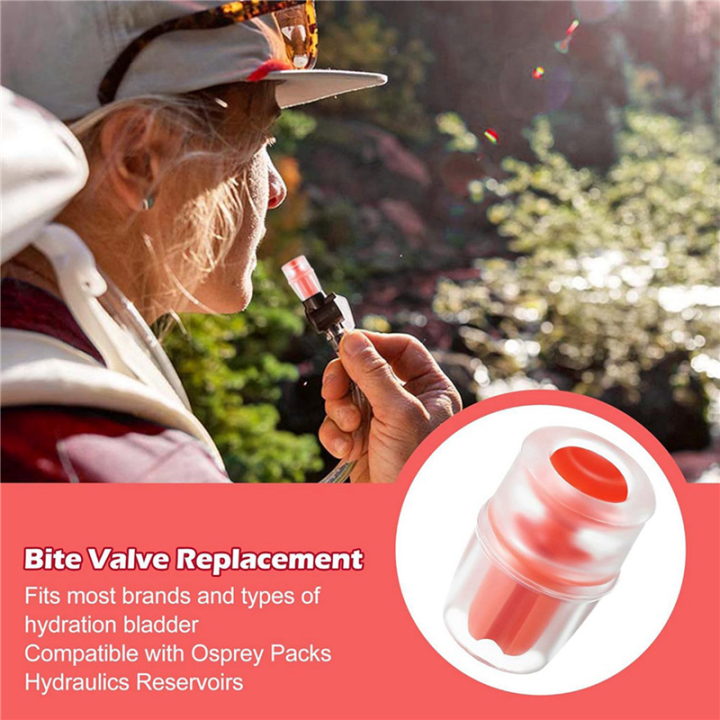 ARELENE 8 Packs Bite Valve Replacement Sheath for Water Bladder, Packs ...