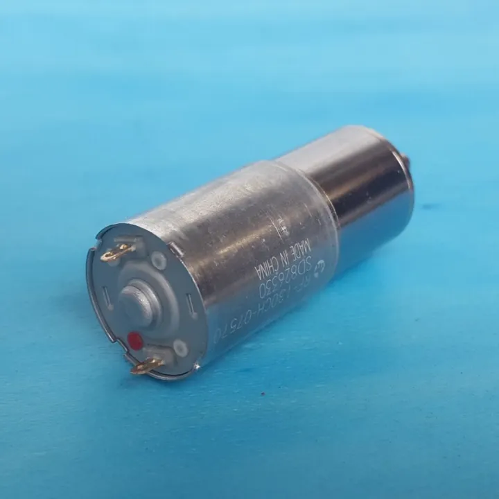15RPM DC 12V Motor High Torque Geared motors Full metal gear dc 3v 6v ...