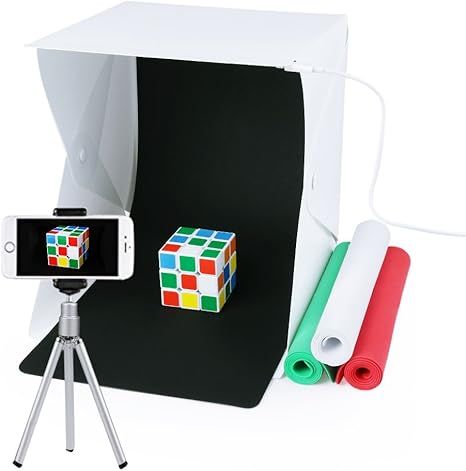 Foldable Lightbox 23 cm Portable Light Room Photo Studio Photography ...