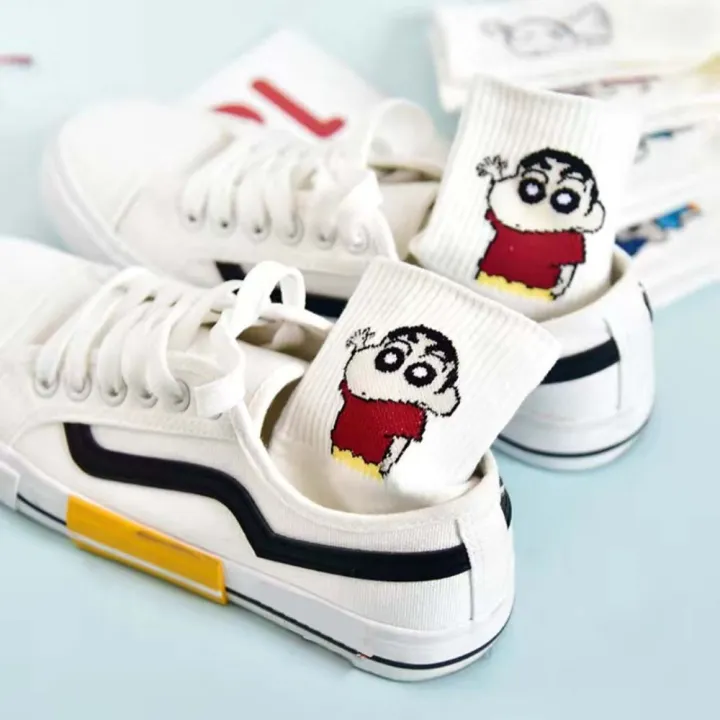 Sweet Dog Crayon Shin-chan Ankle Socks Summer Breathable Crayon Shin ...