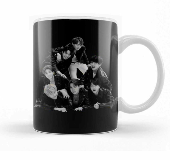 BTS Group Mug Cup K-pop Korea | Daraz.lk