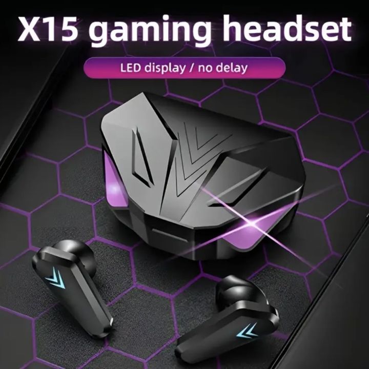 X15 Digital Wireless Earbuds Full Set with Box - Airdotspro TWS Bluetooth Stereo Headphones ...