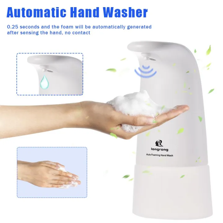 Automatic Foam Soap Dispenser With Smart Sensor Hand Washing Device Non ...