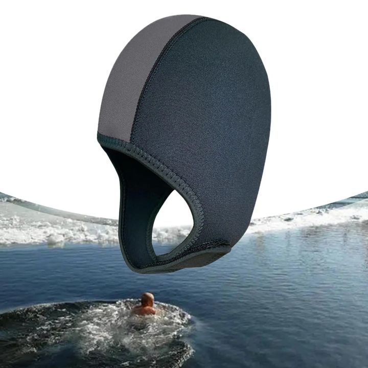 2.5mm neoprene scuba cap Swim cap ear protection Adjustable wetsuit Hot ...