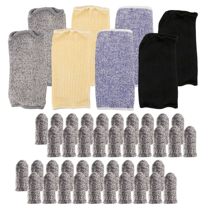 4Pair Cut Burn Resistant Sleeves Arm Protection Sleeves Forearm ...