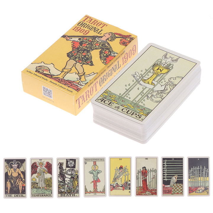 Tarot Original 1909 Deck Card 1909 Rider Waite Smith Tarot Board Game ...