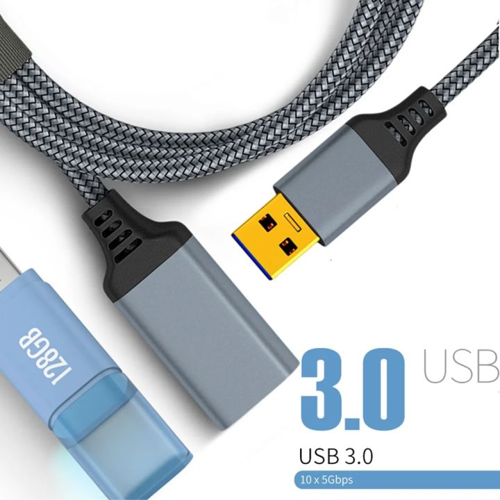 USB 3.0 Male To Female Data Cable for Samsung Huawei Mobile Phone Fast ...