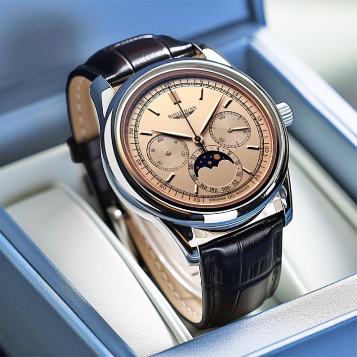 【ZOSR】New Swiss Watch for Men Goods Imported Movement Quartz Watch ...