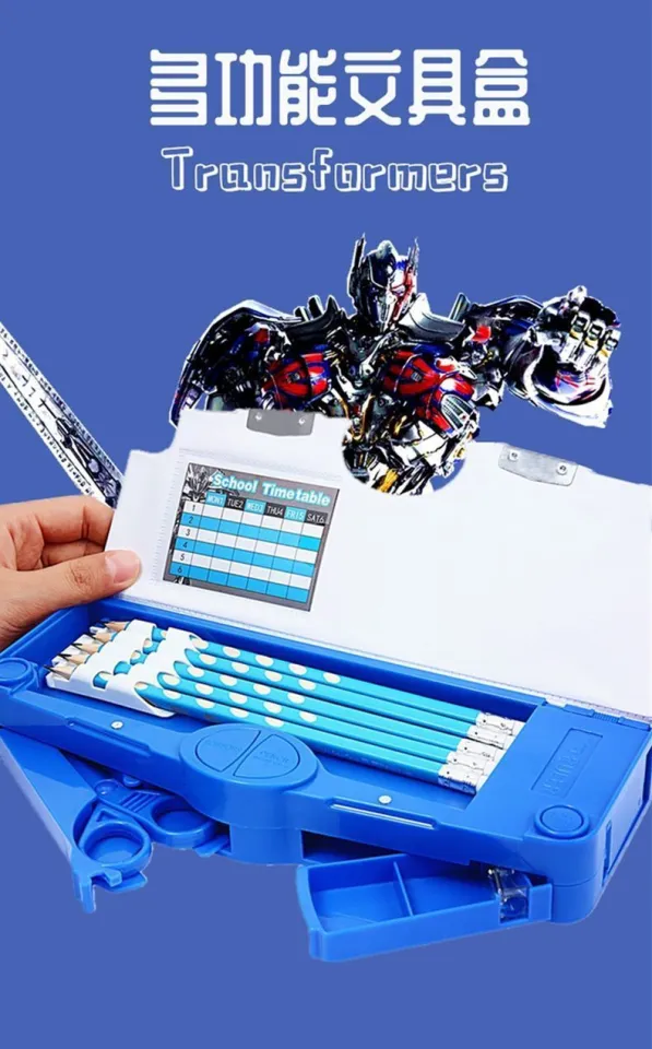 Etui A Crayon Enfant Transformers Flying Eagle Lion Pencil Case Student ...