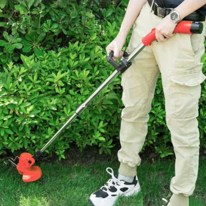 Small Size Lithium Battery Electric String Trimmer Foldable Design ...