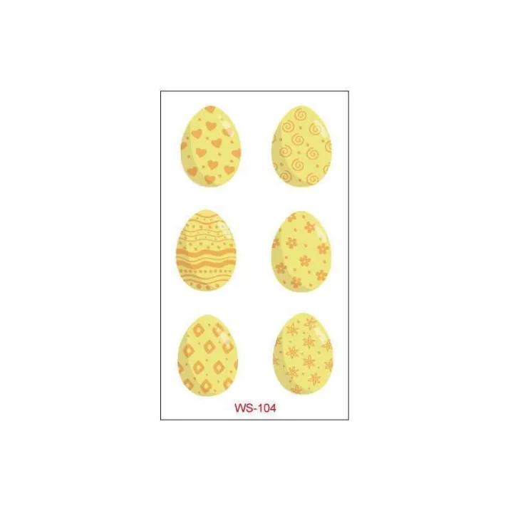 New Childrens Rabbit Easter Egg Party Disposable Tattoo Stickers | Daraz.lk