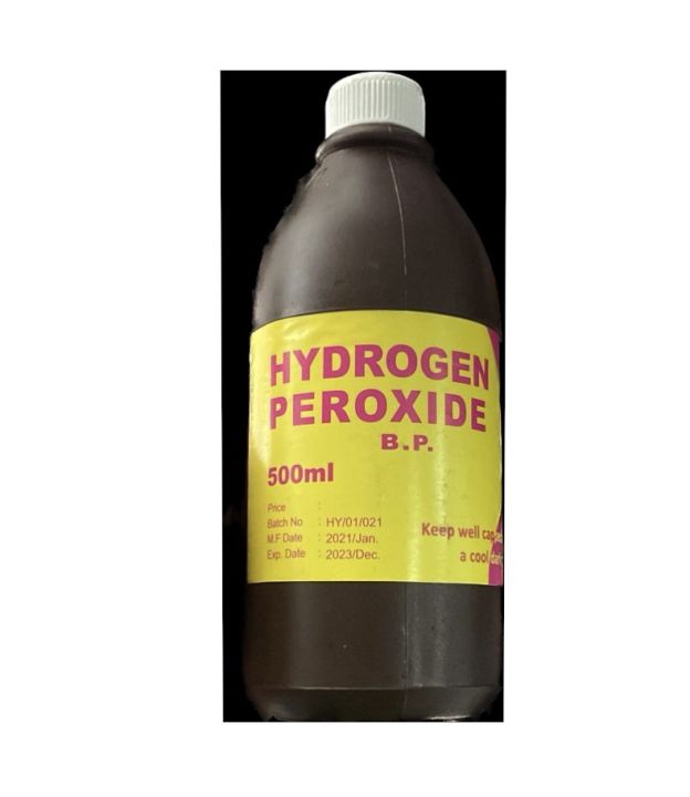 HYDROGEN PEROXIDE B.P. 500ml | Daraz.lk