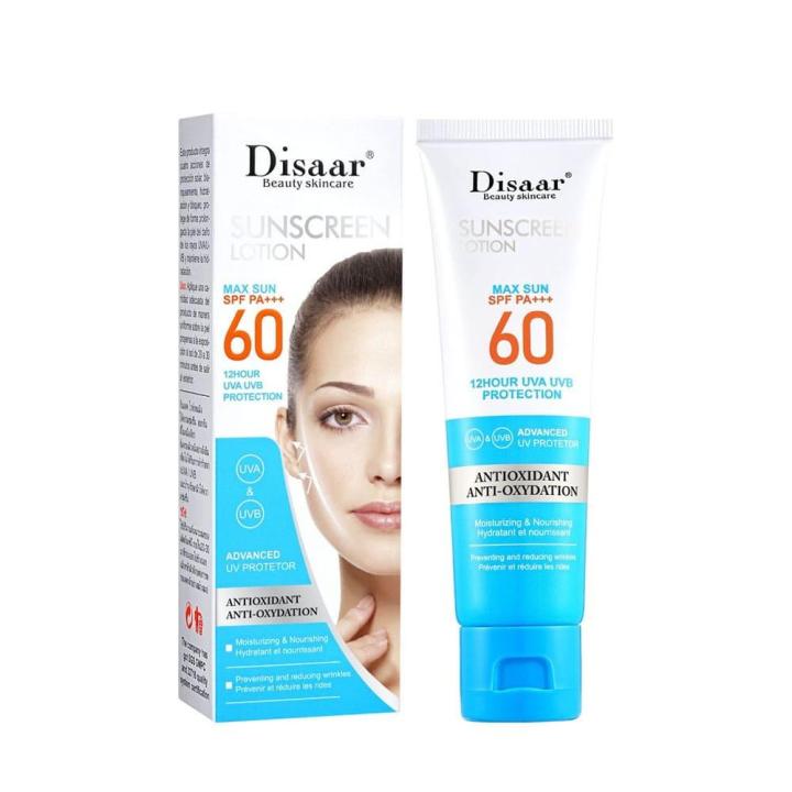 Disaar Beauty Skincare Max Suncreen Lotion SPF/PA+++ 60 50ml | Daraz.lk