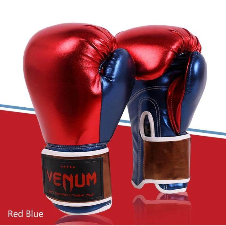 Ready 2019 Newest Venom Professional Boxing Gloves Leather MMA Muay ...
