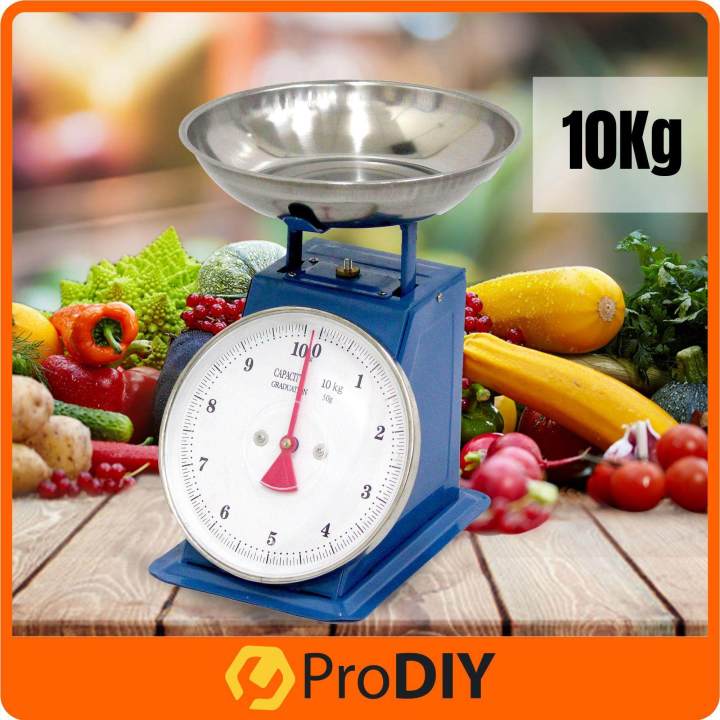 10kg Commercial Mechanical Weighing Scale/ Kitchen Scale Scales Alat ...