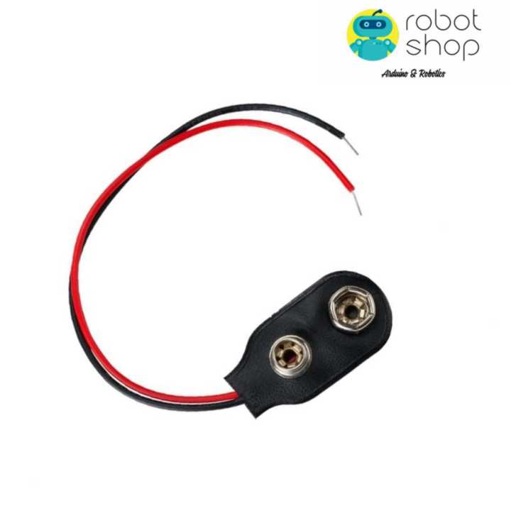 9V Battery Connector Snap DC Clip Male Line Battery Adapter Terminal ...