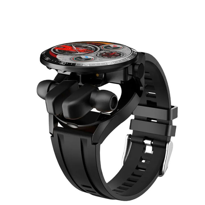 GT5 Buds Smart Watch Headset 2in1 TWS Wireless HIFI Earbuds AI Noise ...