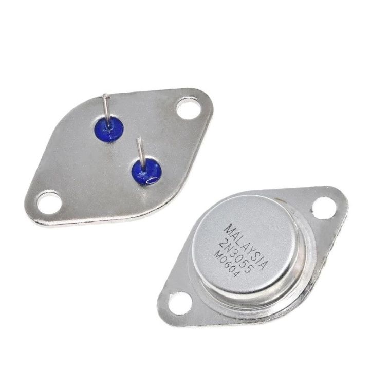 2PCS Transistor 2N3055 3055 TO-3 15A 60V NPN Amplifier Power | Daraz.lk