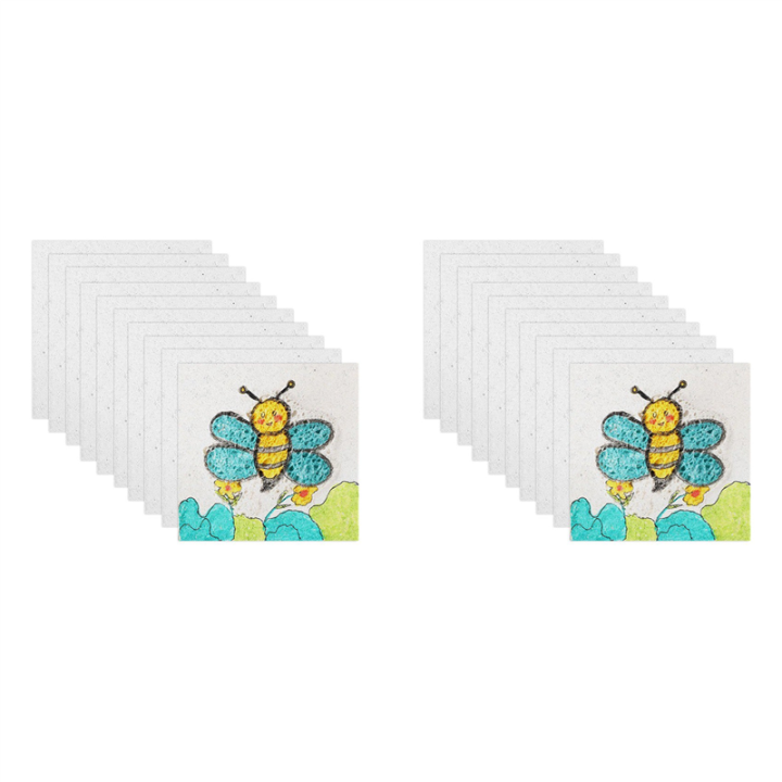 20X Magic Foam Texture Paper, White Cellulose Card Foam Texture Drawing ...