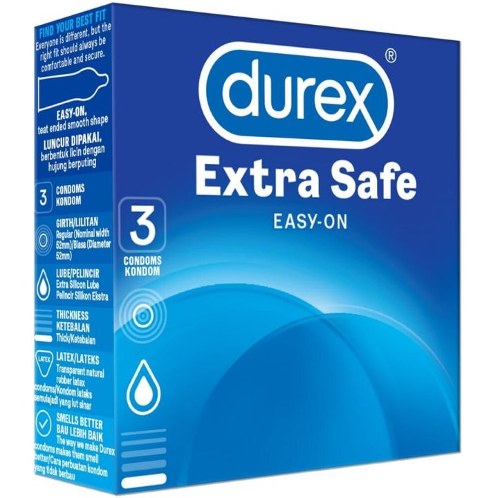 Durex extra safe Condom 3s | Daraz.lk