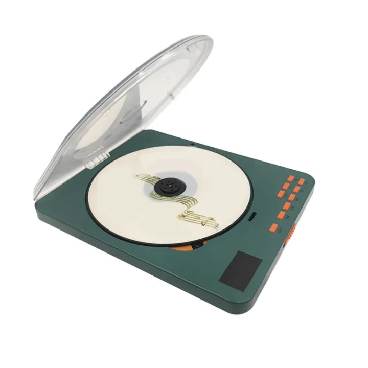 CD Disc Album Portable Transparent CD Player English Learning Repeater ...