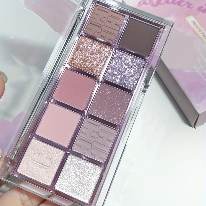 10 Color Palettes, Matte And Shiny Surfaces, High Pigment Natural ...