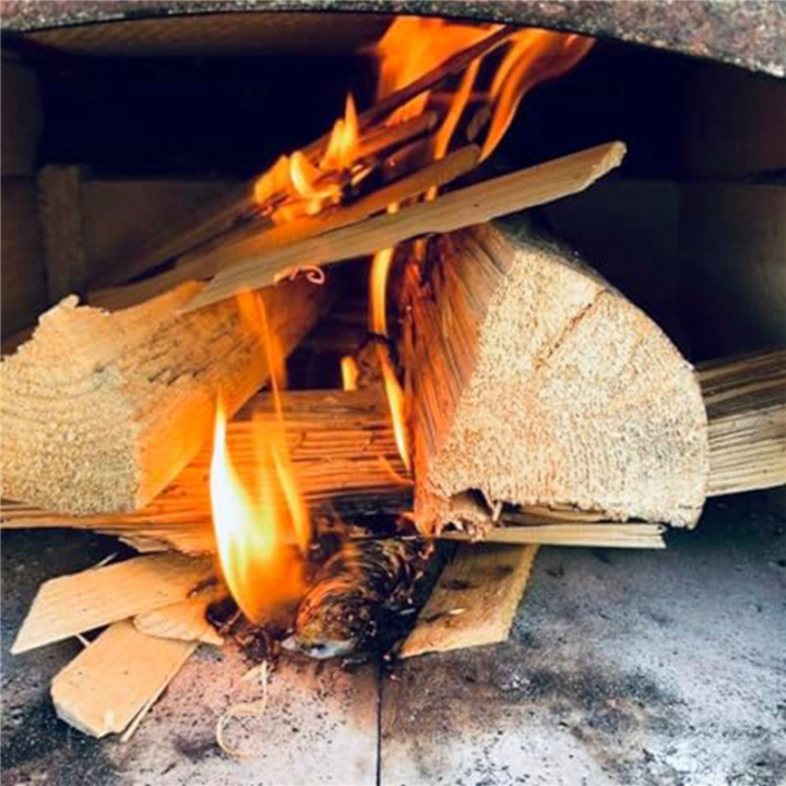 40X Natural Firelighters for Wood Burners, Fire , Firelighter for Stove ...