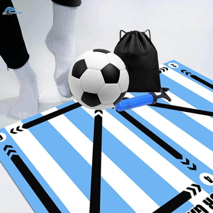 Football Footstep Training Mat Corner Football Field Ground Football ...