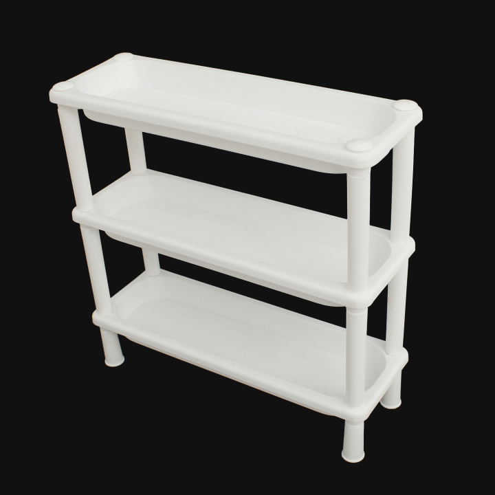 Mini 3 Tier Plastic Shelf | Daraz.lk
