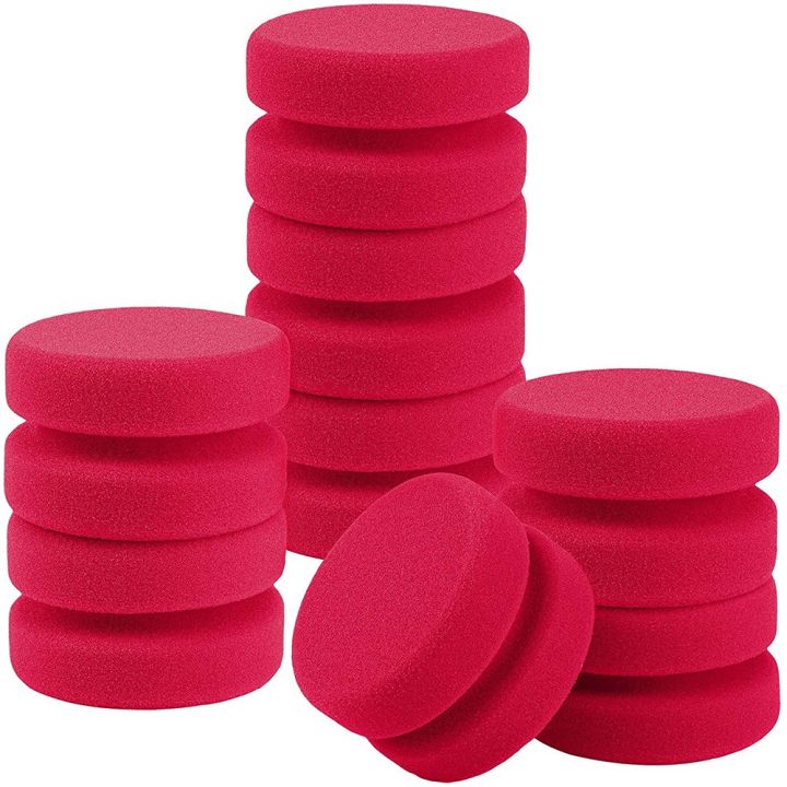 8 Pack Paint Sponge Applicator Detail Sponge Paint Round Wax Applicator ...