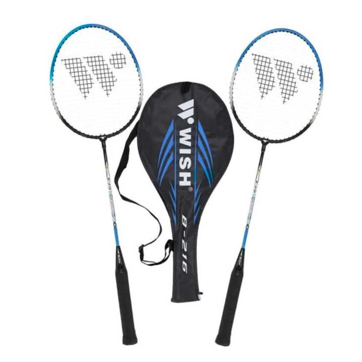 Wish Badminton Racket 216K / Badminton 2 Racket Set | Daraz.lk