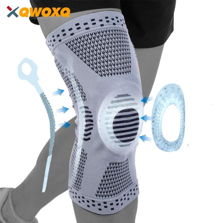 1 Piece Knee Brace Strap Patella Medial Support Strong Meniscus ...